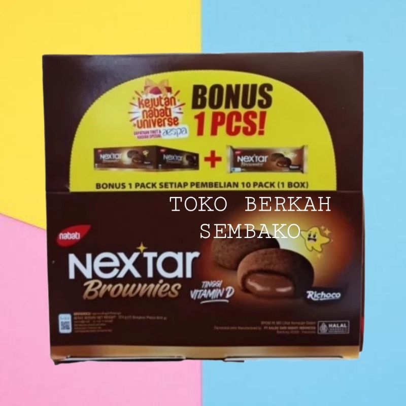 Jual Nextar Brownies Rasa Choco Delight 374gr -1 BOX | Shopee Indonesia