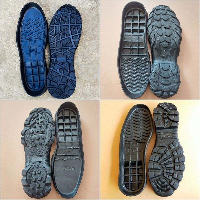 Jual OutSol Atau Tapak Sepatu PDL Bahan Karet Anti Slip / Tahan Di Area ...