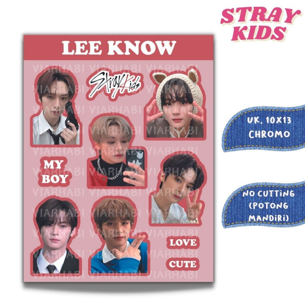 Jual [READY STOCK] STIKER STRAYKIDS SKZ COLORFUL EDITION// STIKER NO CUTTING// STIKER KPOP ...