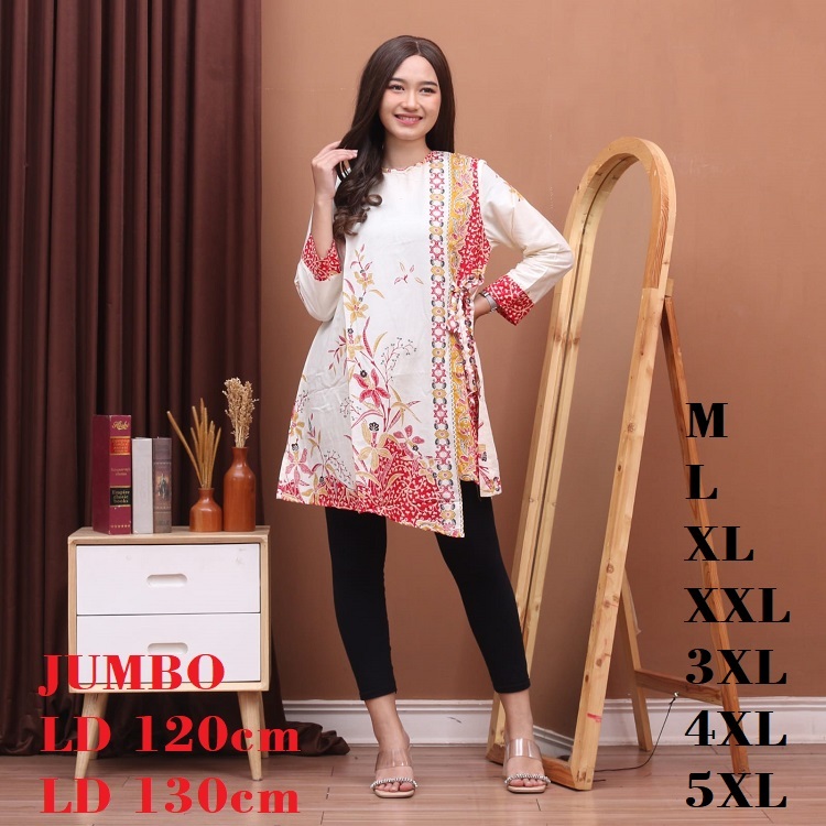 Jual TUNIK BATIK CANTIK dan ELEGAN MODEL TERBARU 2024 BAJU RESMI WANITA ...