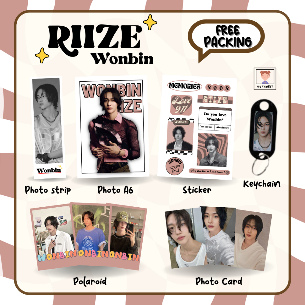 Jual MINI FANKIT RIIZE / GIFT BOX KPOP / HAMPERS KPOP / FANKIT BOX ...