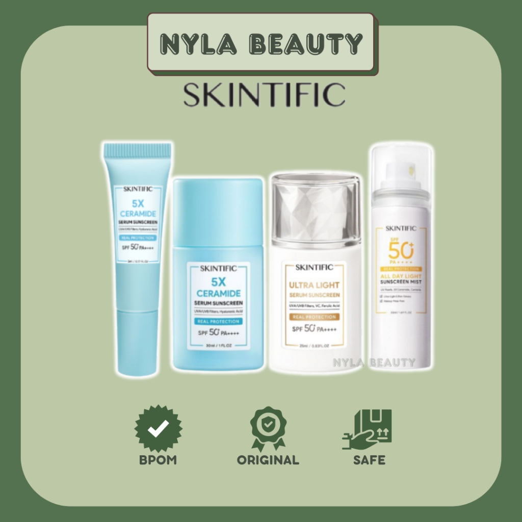 Jual SKINTIFIC - 5x Ceramide Serum Sunscreen SPF 50 PA++++ || Ultra ...