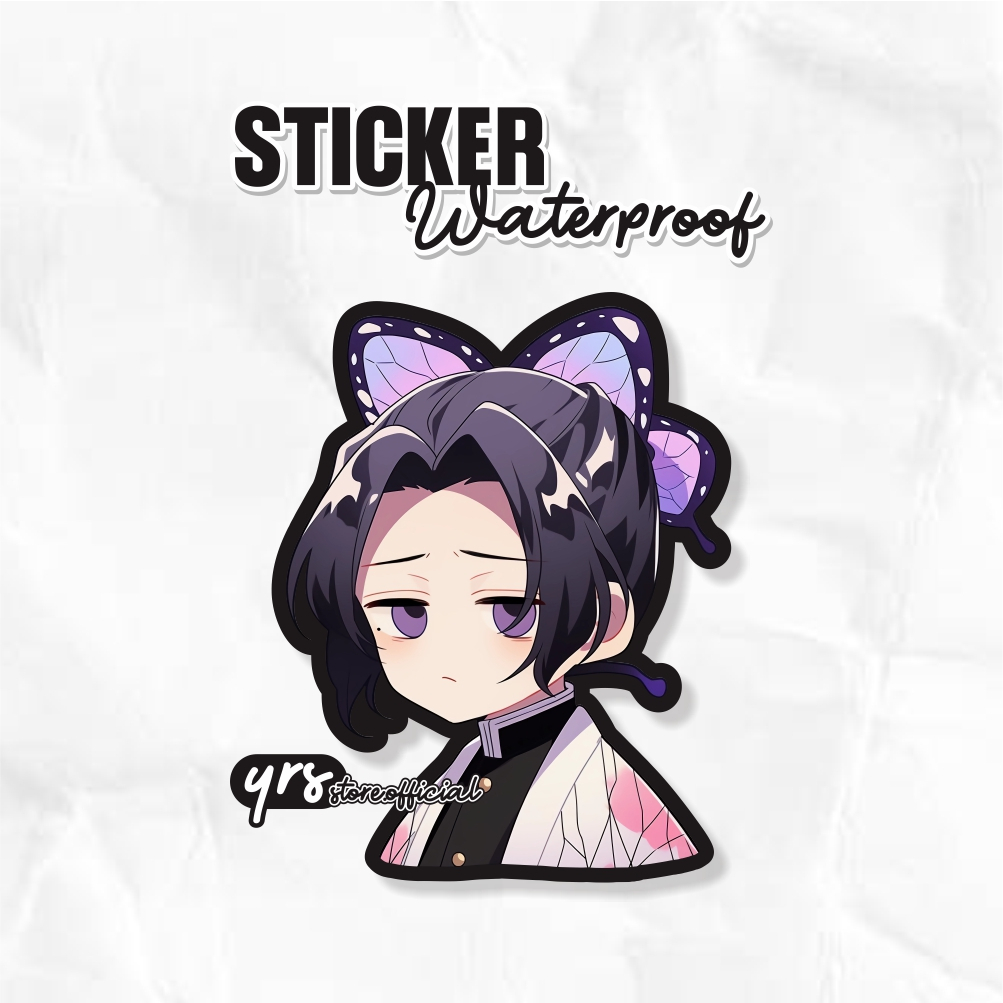 Jual Sticker Anime Shinobu Kocho Sticker Anime Waterproof Ukuran 7 X 55 Cm Shopee Indonesia