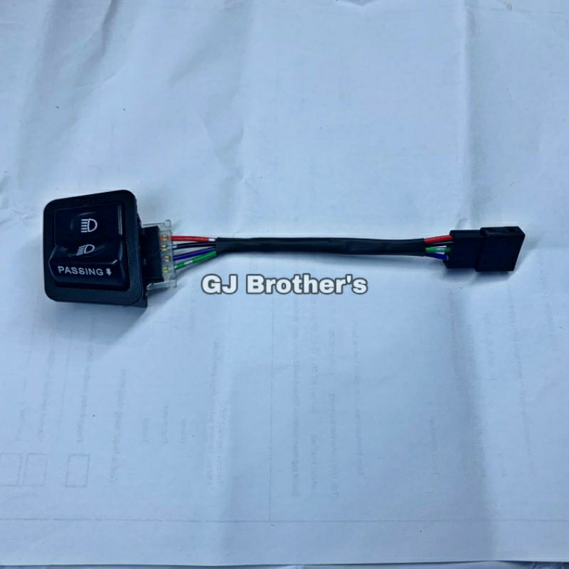 Jual Tombol Saklar Dim 3 Mode 3 Titik PassBeam Jauh Dekat PNP Kymco ...
