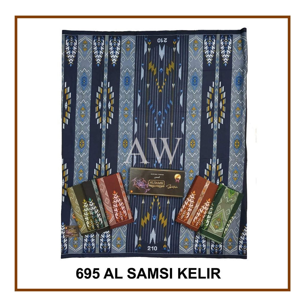 Jual Sarung Tenun Pria AL SAMSI Signature Dus - GROSIR 10pcs | Shopee Indonesia