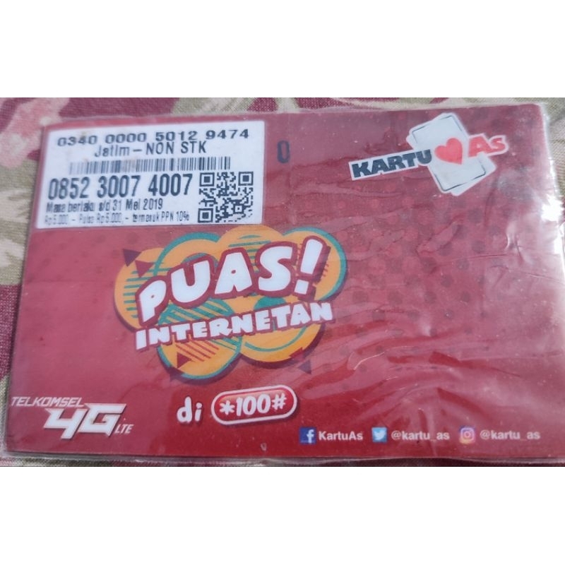 Jual Kartu As James Bond 007_007 4G | Shopee Indonesia