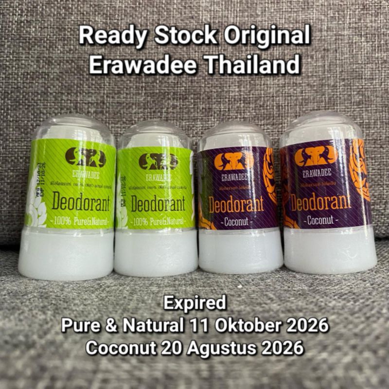 Jual Erawadee Deodorant Thailand / Deodoran Erawadee Original Thailand ...
