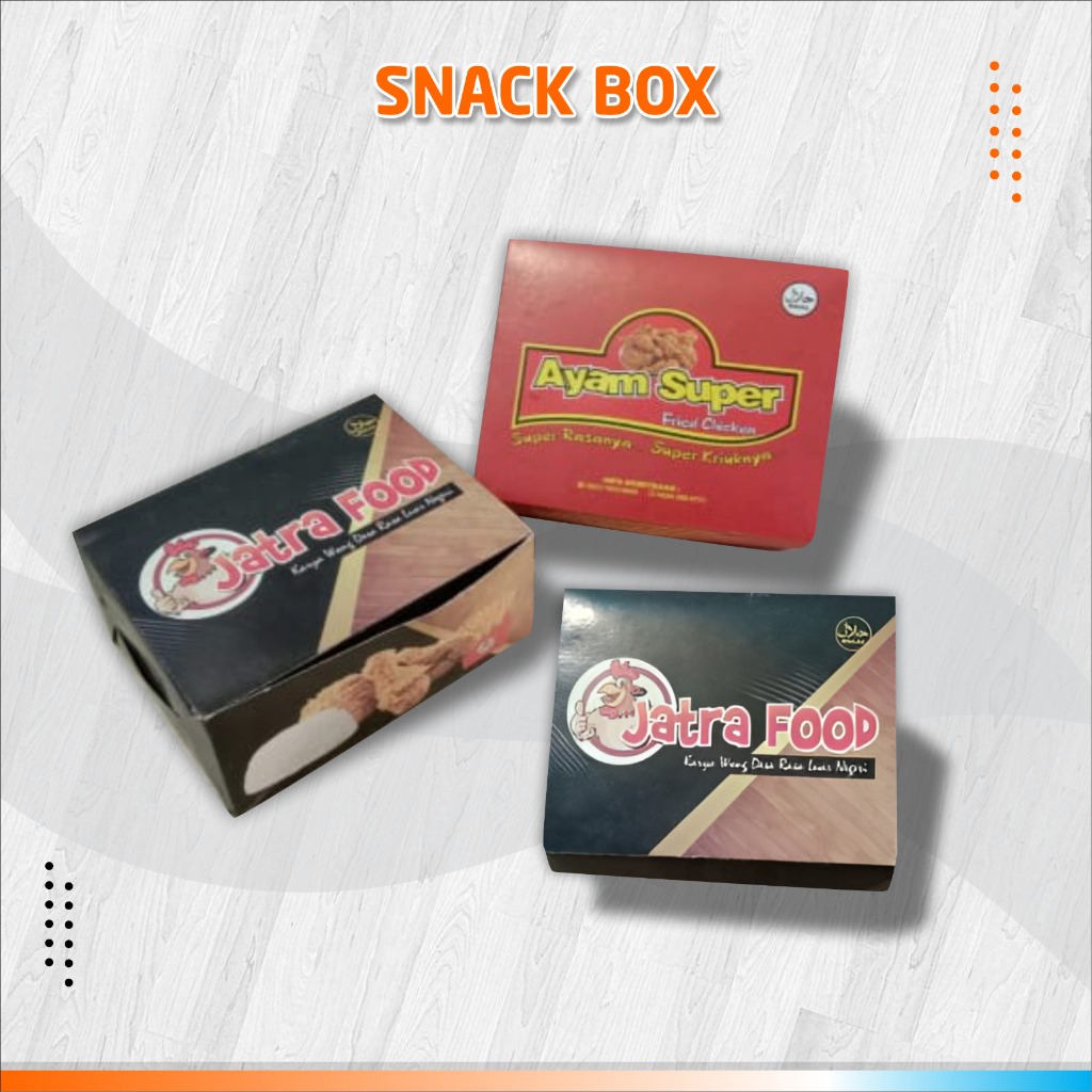 Jual SNACK BOX / DUS SNACK / DUS KUE CATERING CUSTOM | Shopee Indonesia