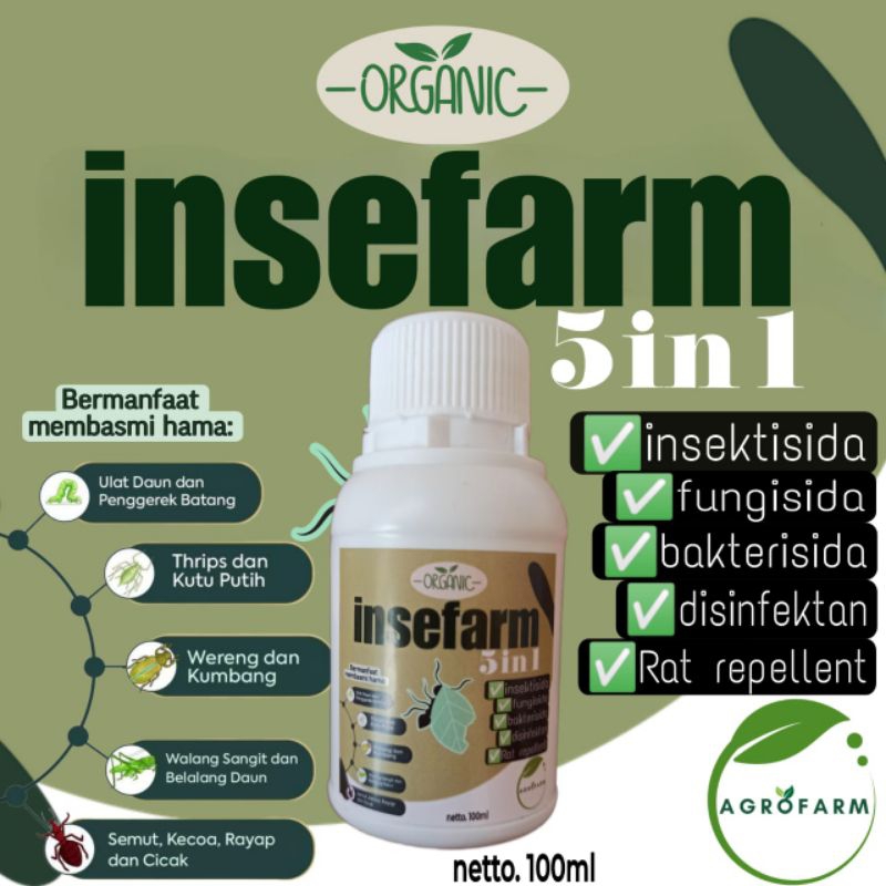 Jual Insektisida organik insefarm | pestisida nabati | neem oil | obat ...