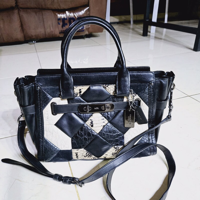 Jual coach swagger quilted | Shopee Indonesia