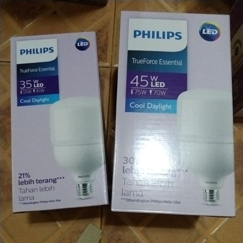 Jual Lampu Led Philips TrueForce Essential 45W/35W di kota pontianak | Shopee Indonesia