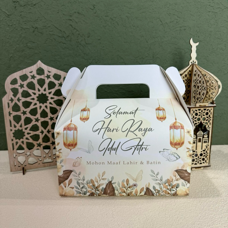 Jual GABLE BOX LEBARAN EID MUBARAK IDUL FITRI DUS HAMPERS KUE KERING ...