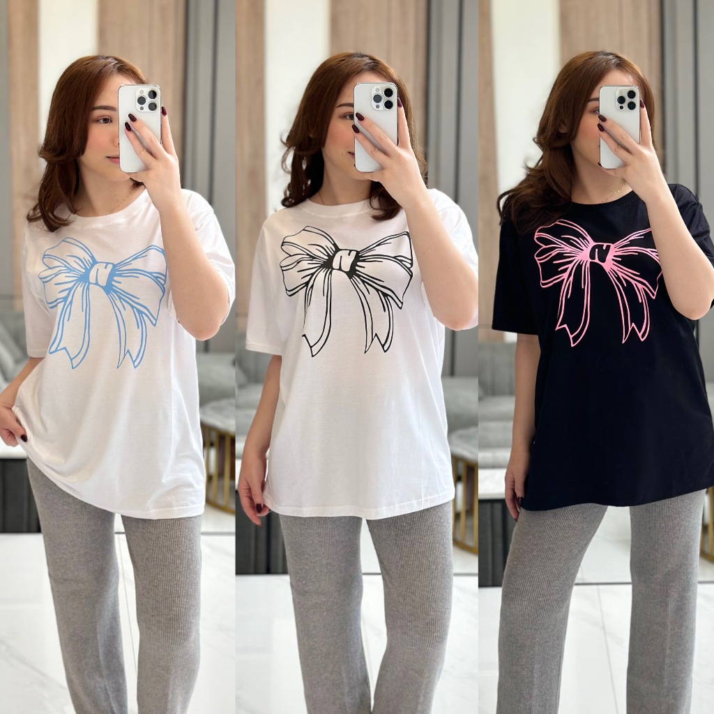 Jual INFINITEE / Kaos Oversized Wanita Tshirt Korea Bahan Katun Atasan ...
