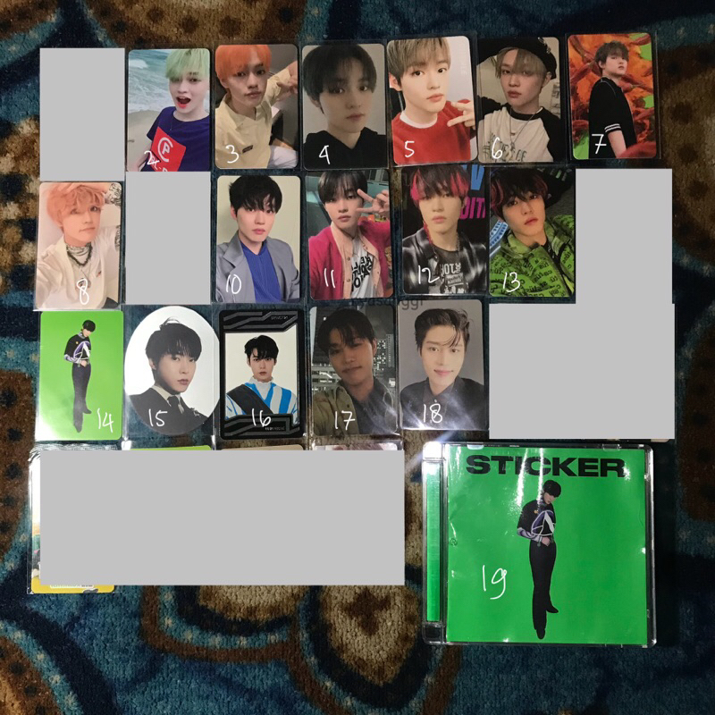 Jual Pc Photocard Nct 127 Sticker Seoul City Favorite Classic Jewel ...