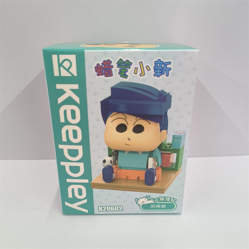 Jual Mainan Figure Anak KEEPPLEY CRAYON SHINCHAN Series BRICK BALOK ...