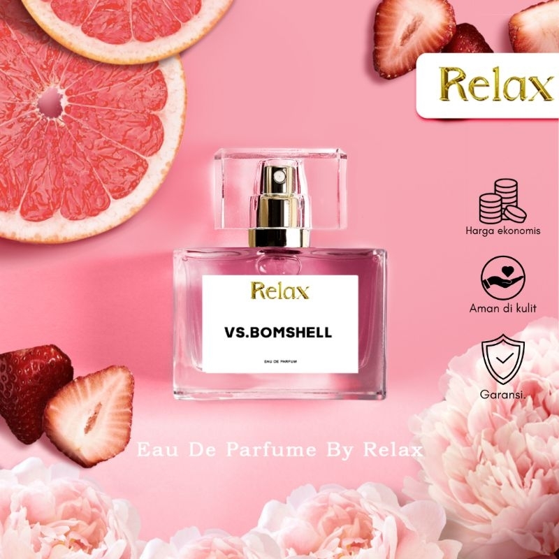 Jual premium relax Parfum tahan lama vs bomshel 24 jan 30ml EDP ...