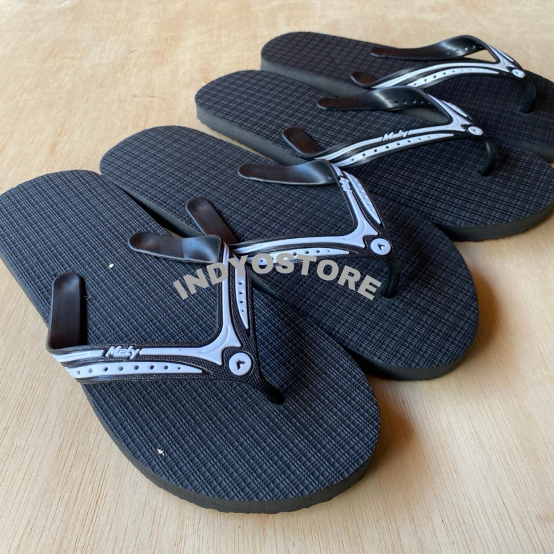Jual MELY BLACK PANTHER SANDAL JEPIT UNISEX | Shopee Indonesia