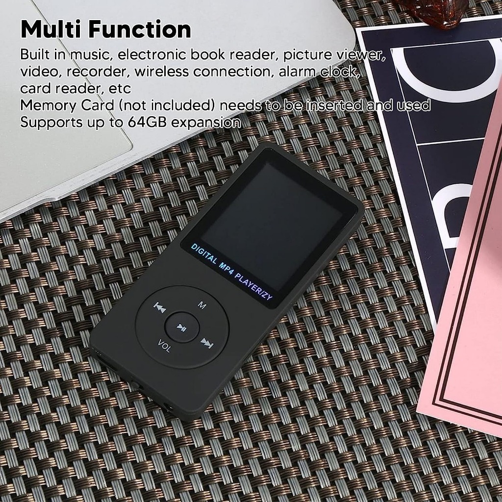 Jual TaffSTUDIO MP3 Digital Audio Player 1.8 Inch - ZY418 - Black ...