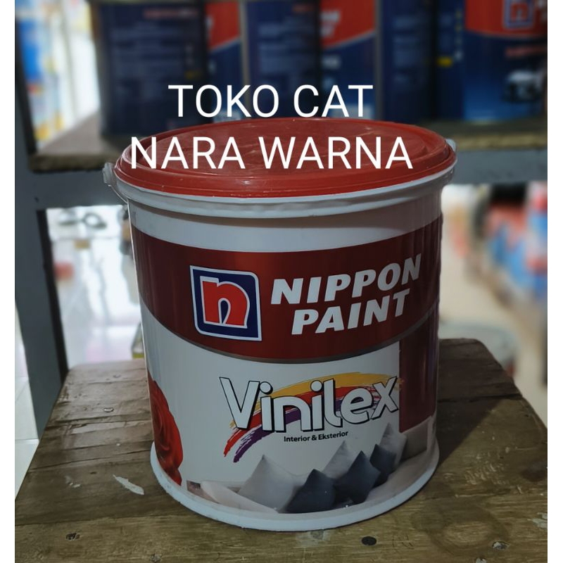 Jual NIPPON VINILEX KEMBANG White 300 Cat Tembok Interior - 5Kg | Shopee Indonesia