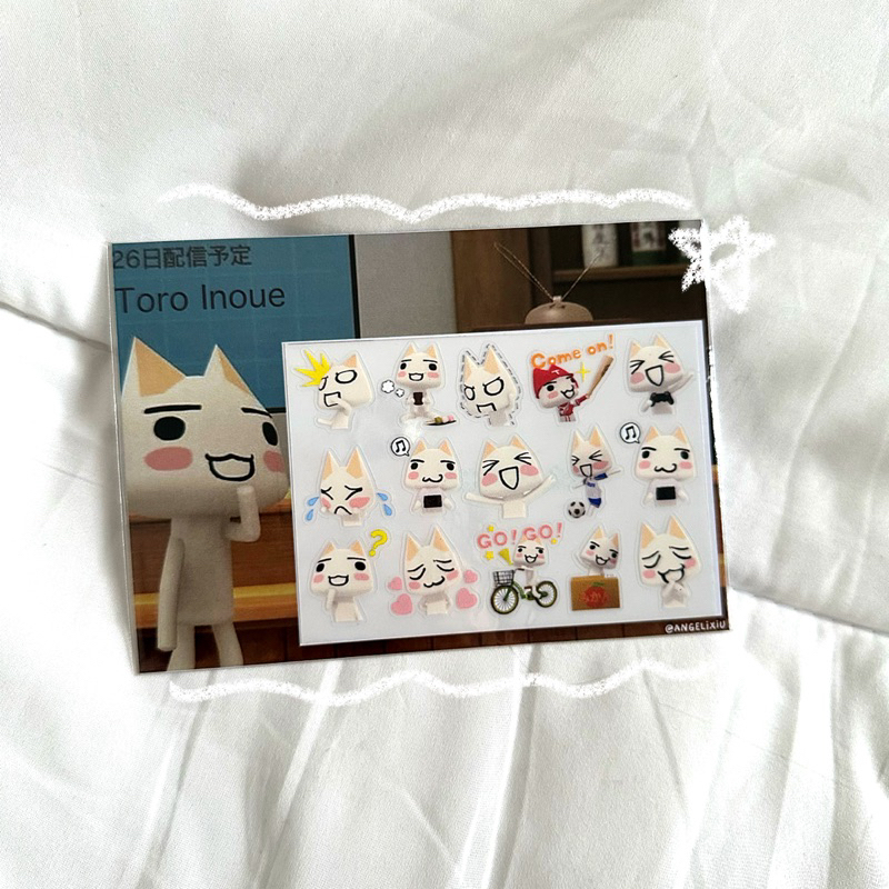Jual toro inoue mini stickers [READ DESC] | Shopee Indonesia