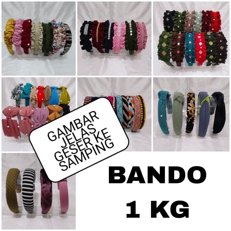 Jual Bando 1 KG (Dapat 40 Bando) BANDO PILIHAN HINGGA 1 KG | Shopee ...