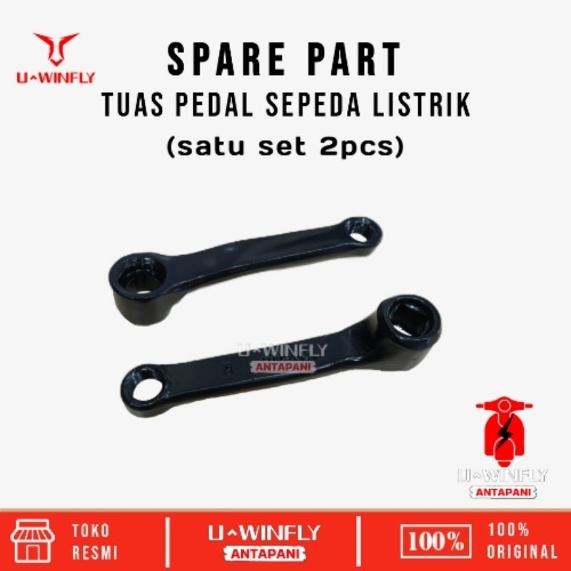 Jual Tuas pedal besi sepeda listrik L/R Satu Set 2PCS | Shopee Indonesia