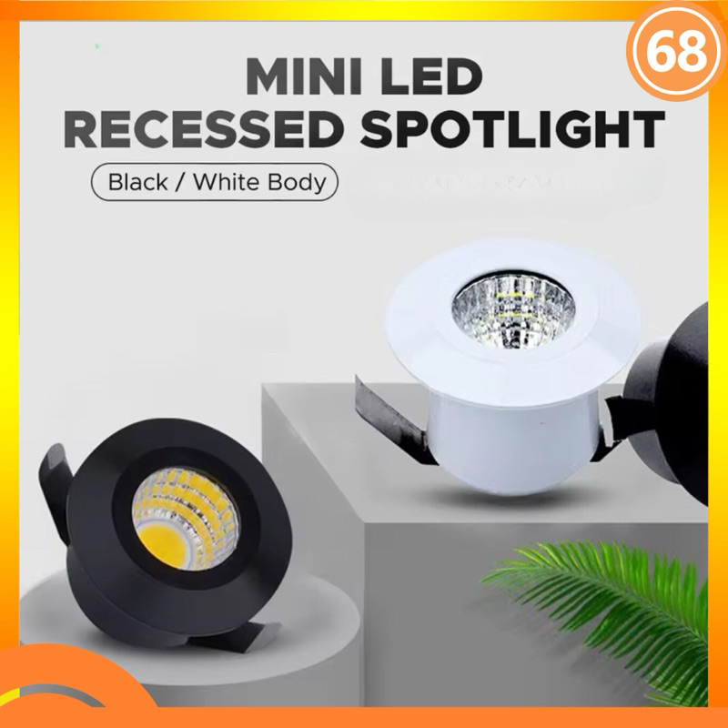 Jual Lampu Downlight LED Mini LED COB 1W Spot Light Plafon Spotlight Kecil | Shopee Indonesia