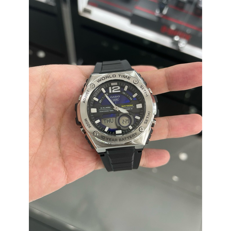 Jual Jam Tangan Pria Casio Mwq 100 2avdf Mwq 100 2a Original Shopee Indonesia