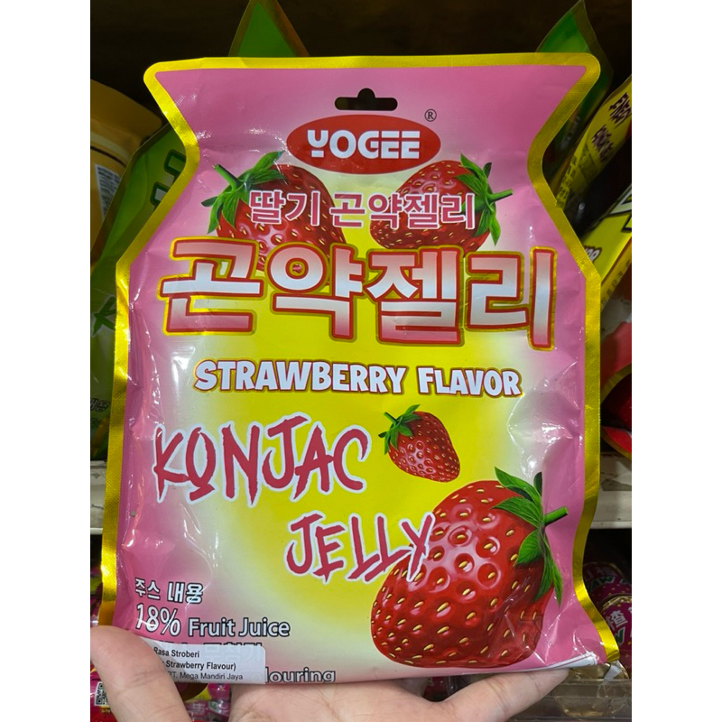 Jual CemilanBintan ( YoGee konjac jelly 200gram Fruit) | Shopee Indonesia