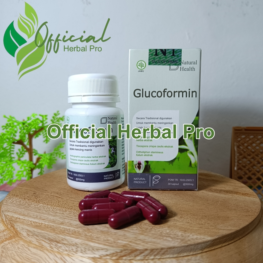 Jual Glucoformin Asli Original Obat Herbal Diabetes Kencing Manis ...