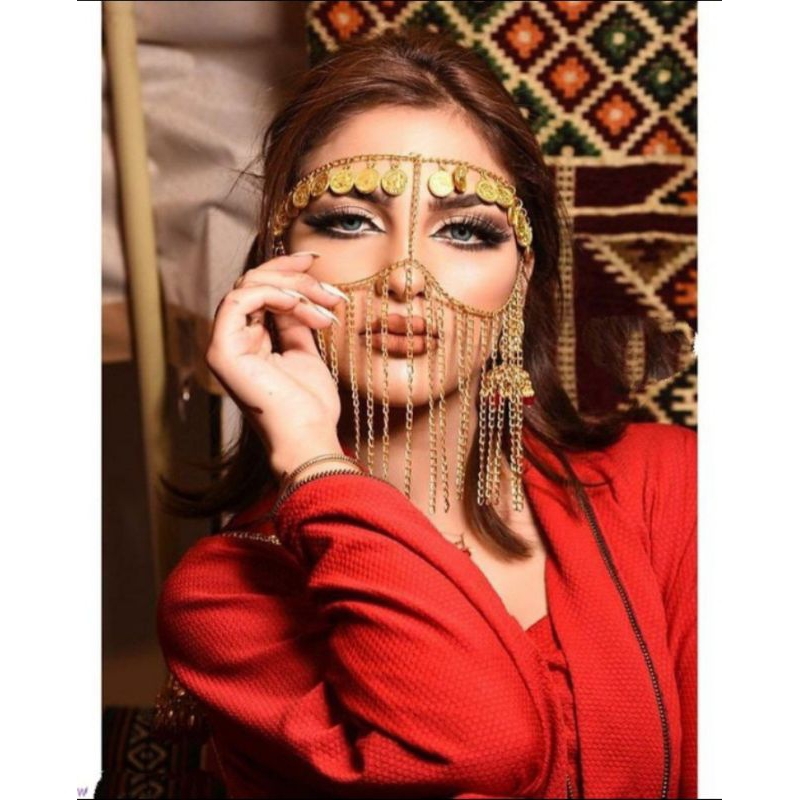 Jual Cadar Rantai Koin, Headpice, Cadar Rantai arabian | Shopee Indonesia