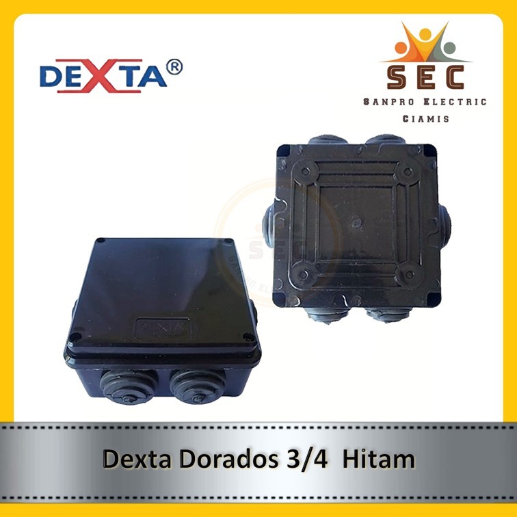 Jual DORADUS DORADOS DURADUS / JUNCTION BOX CAMERA CCTV 3/4 HITAM DEXTA ...