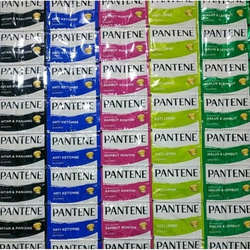 Jual Shampoo PANTENE Sachet Unilever 12*2 || PANTENE RENCENG UTUH ...