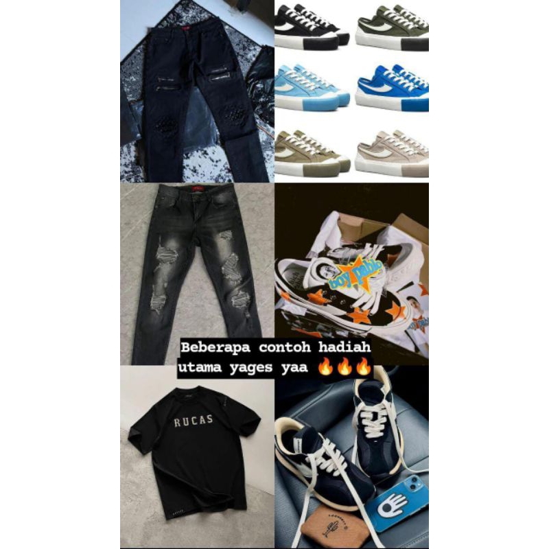 Jual PAXJOO_JAKARTA BOX ANTI ZONK " RANDOM GIFT COMPASS , RUCAS , POLO ...