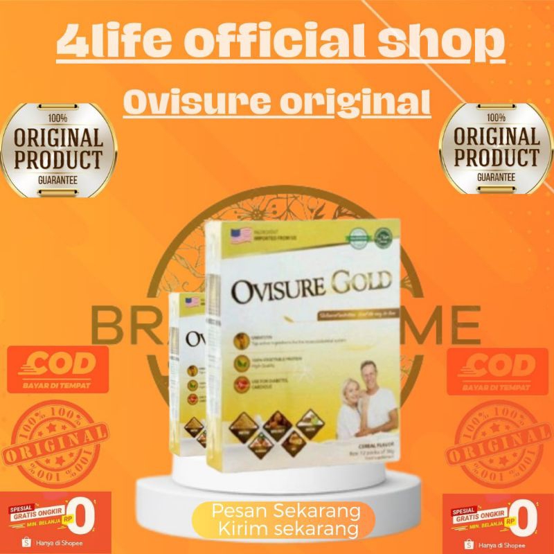 Jual OVISURE GOLD ORIGINAL SUSU UNTUK KESEHATAN TULANG DAN SENDI ASLI ...