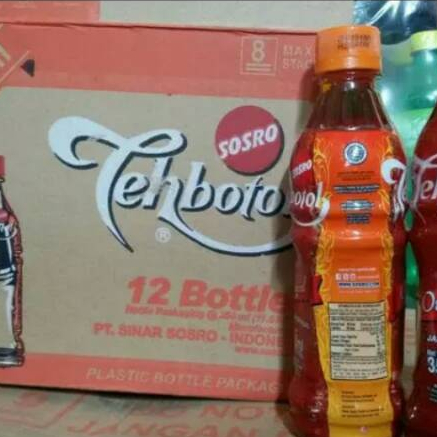 Jual TEH SOSRO BOTOL 350 ML khusus gojek | Shopee Indonesia