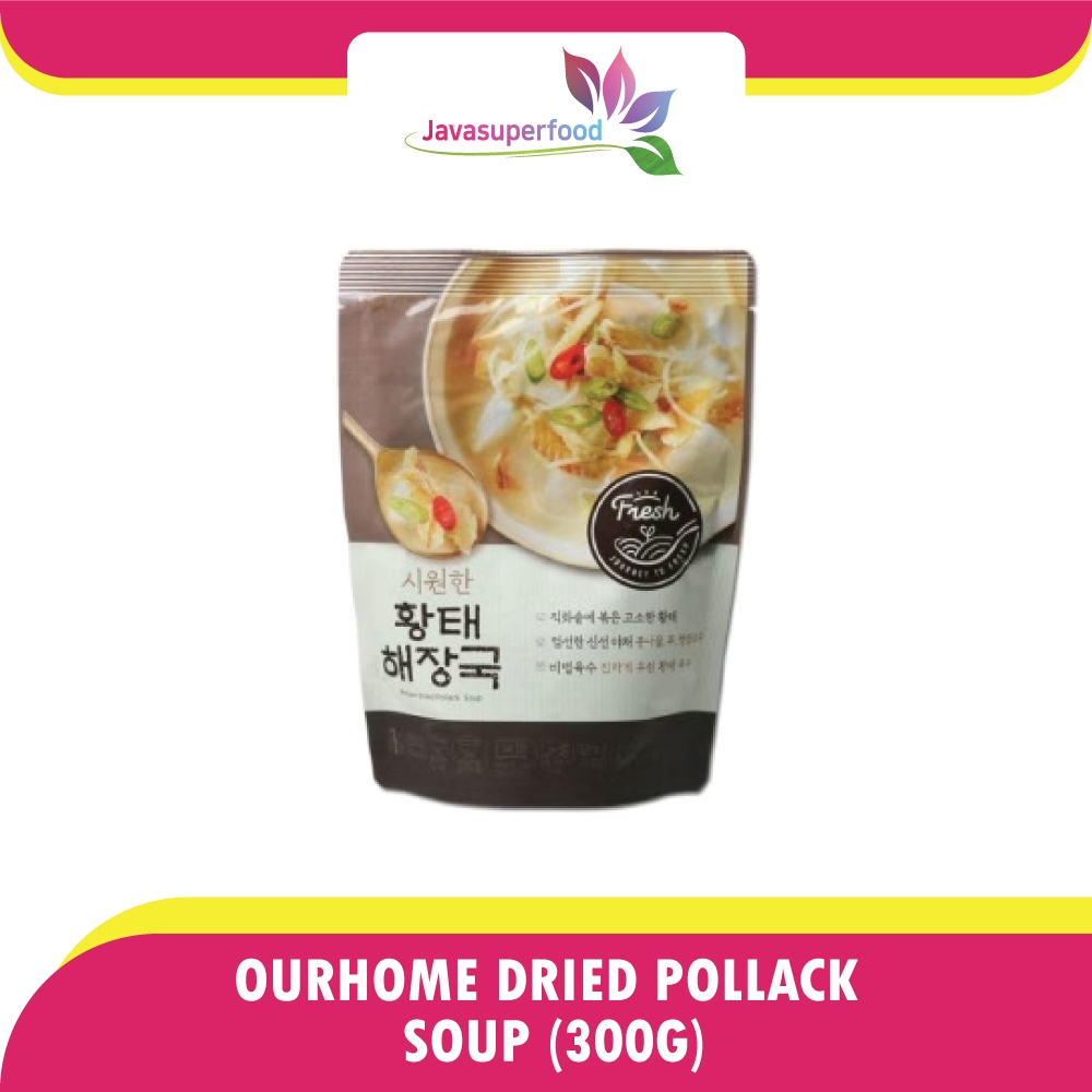 Jual Our Home Dried Pollack Soup 300g - Sup Ikan Hwangtae Made In Korea ...