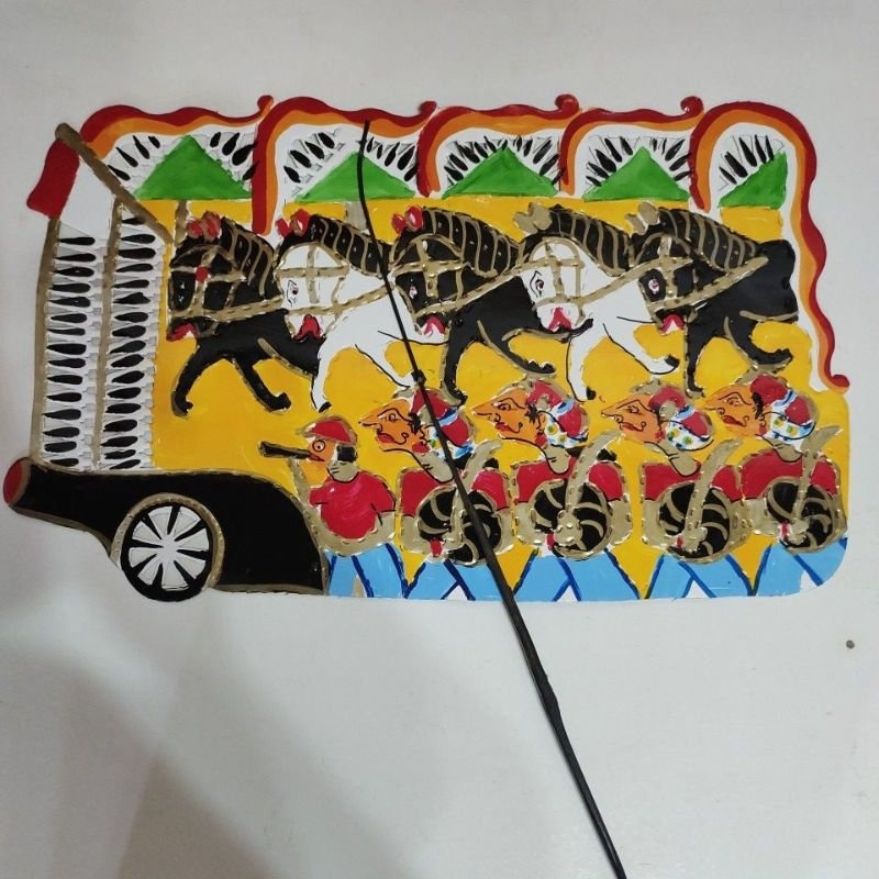 Jual Wayang Duplex RAMPOKAN BOLO PERANG PRAJURIT | Shopee Indonesia