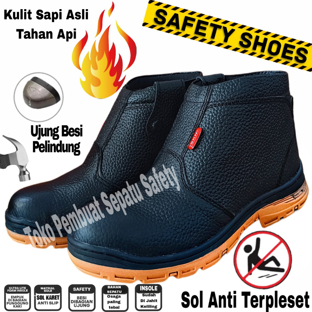 Jual Sepatu Safety Proyek Sepatu Kontruksi Industri Sepatu Manufaktur ...