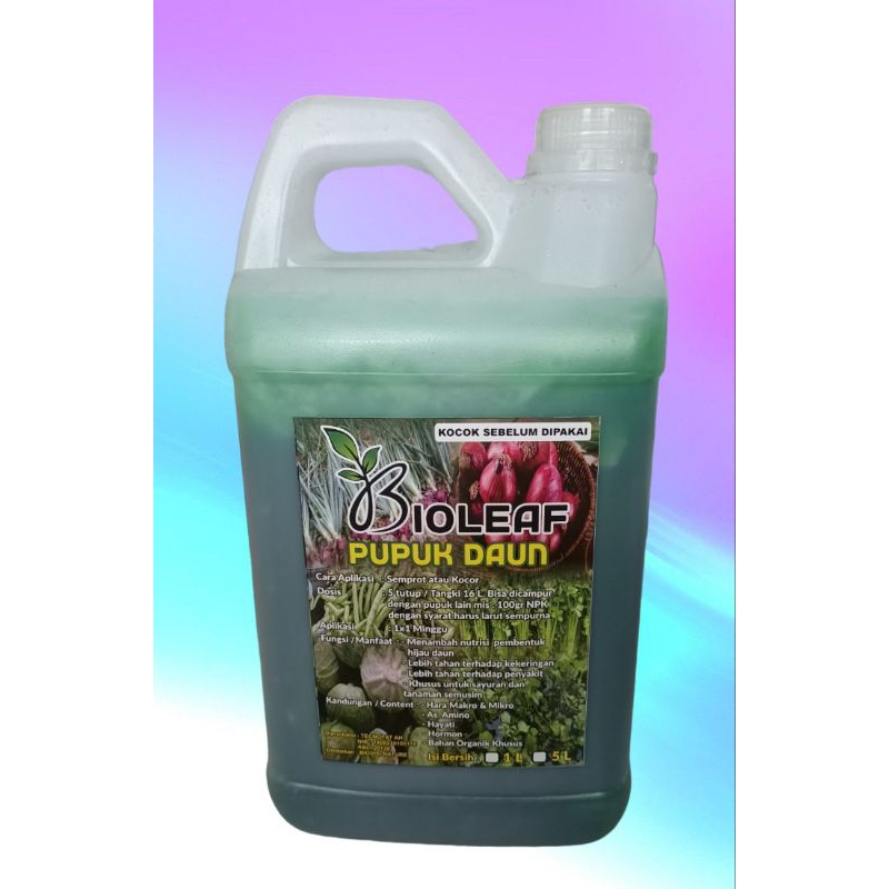 Jual Pupuk Daun Bioleaf 5L | Shopee Indonesia
