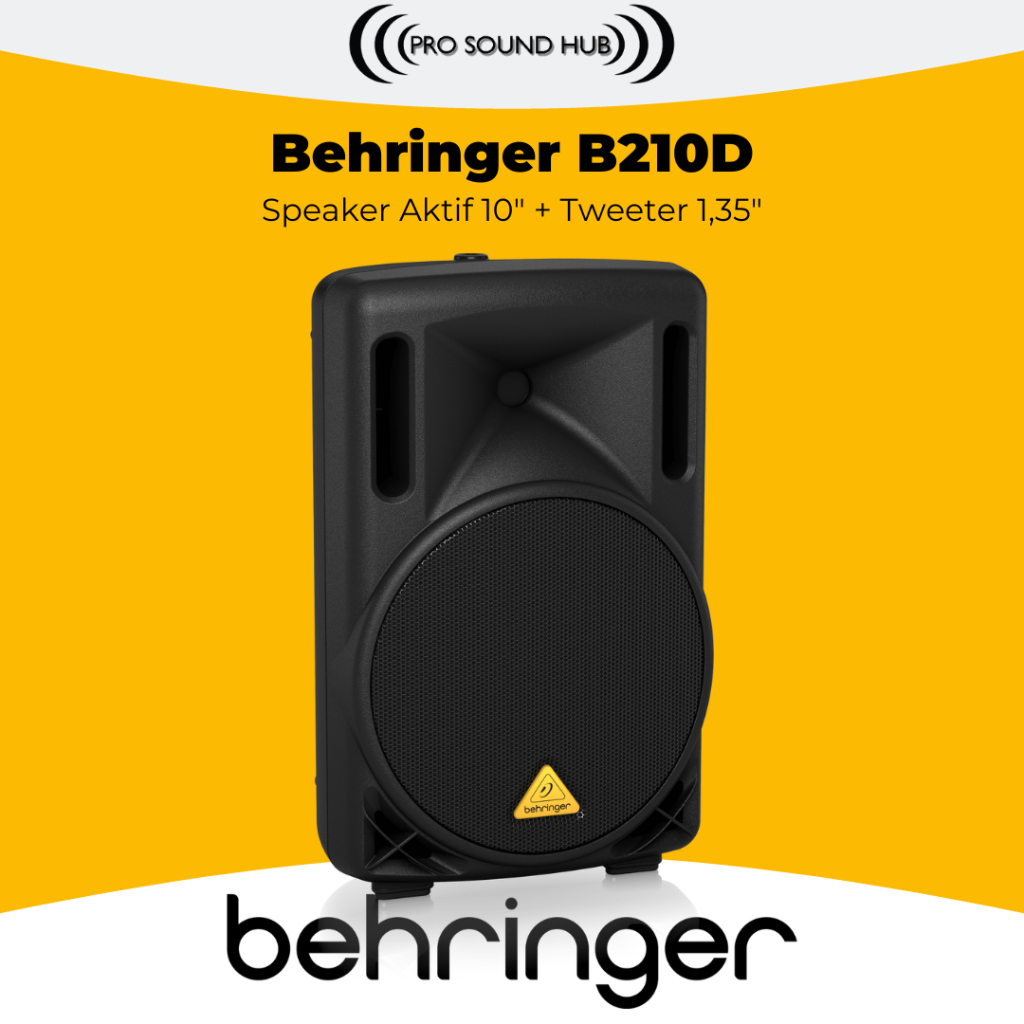 Jual Behringer B210D B210 B-210D B 210 D 200W 10” Powered Speaker ...