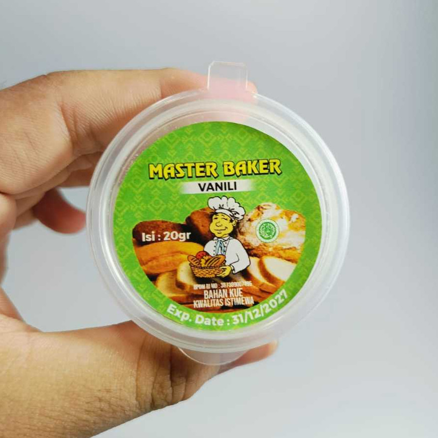 Jual Vanili bubuk Jeman 20gr Master baker perisa kue extract kering ...