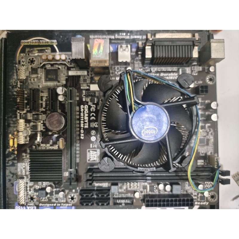 Jual jual motherboard Gigabyte h110 dan prosesor Intel g4560 | Shopee Indonesia