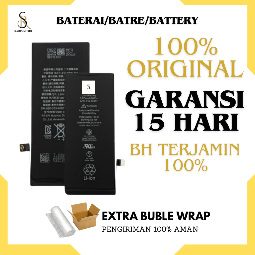 Jual BATTERY BATERAI BATRE BATRAI 5S/SE1 SE2 6G 6PLUS 6S 6SPLUS 7G 7PLUS 8G 8PLUS | Shopee Indonesia