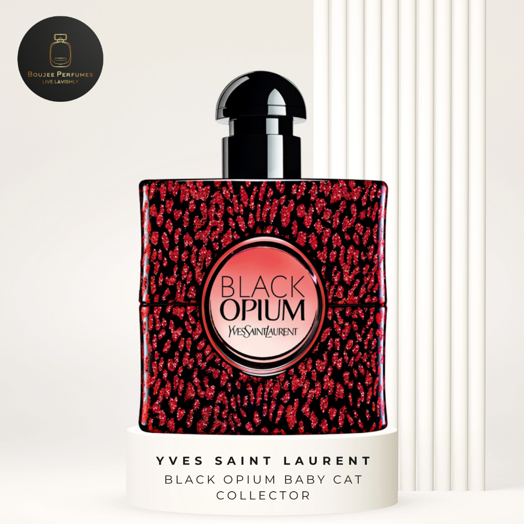Jual [100% Original] YSL Black Opium Baby Cat Edition 90ml Eau de ...