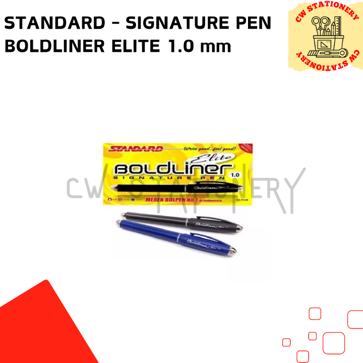 Jual Standard - Ballpoint / Pulpen / Bolpen Signature Pen Boldliner ...