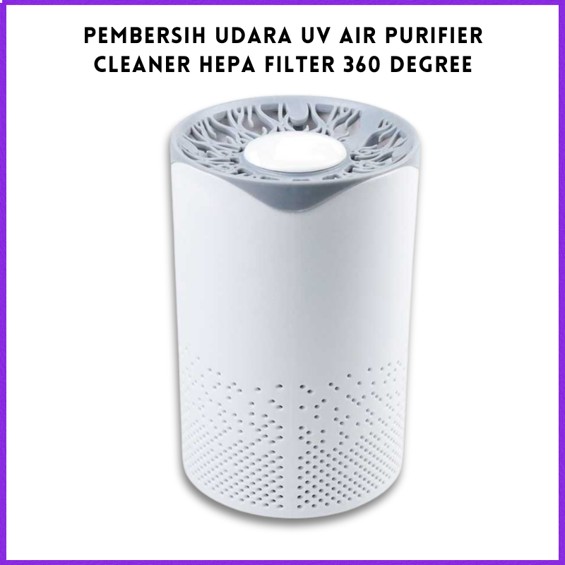 Jual COD NOBICO Pembersih Udara UV Air Purifier Cleaner HEPA Filter 360 Degree - BC-AP-01 ...
