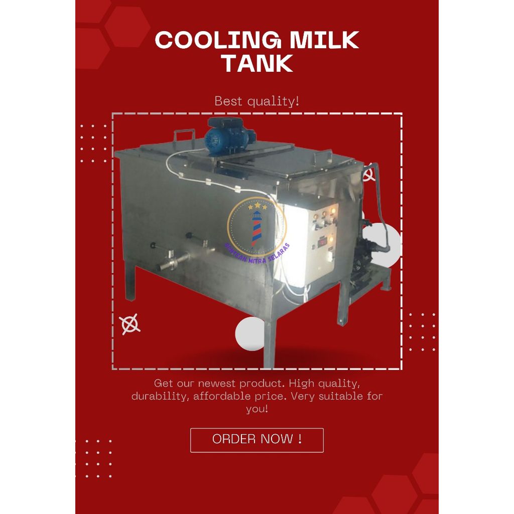 Jual Cooling Milk Tank - Pendingin Susu Perah - Mesin Pendingin Susu ...