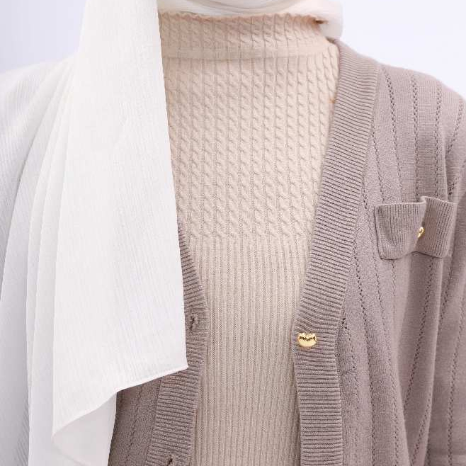 Jual Cable Knit Inner [Sleeveless - Inner Only] | Manset Rajut Tanpa ...