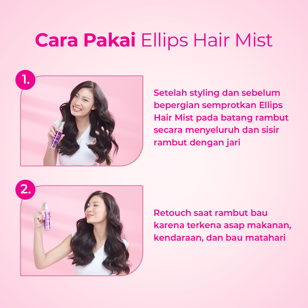 Jual Ellips Vitamin Hair Mist Sweet & Silky 100ml | Shopee Indonesia